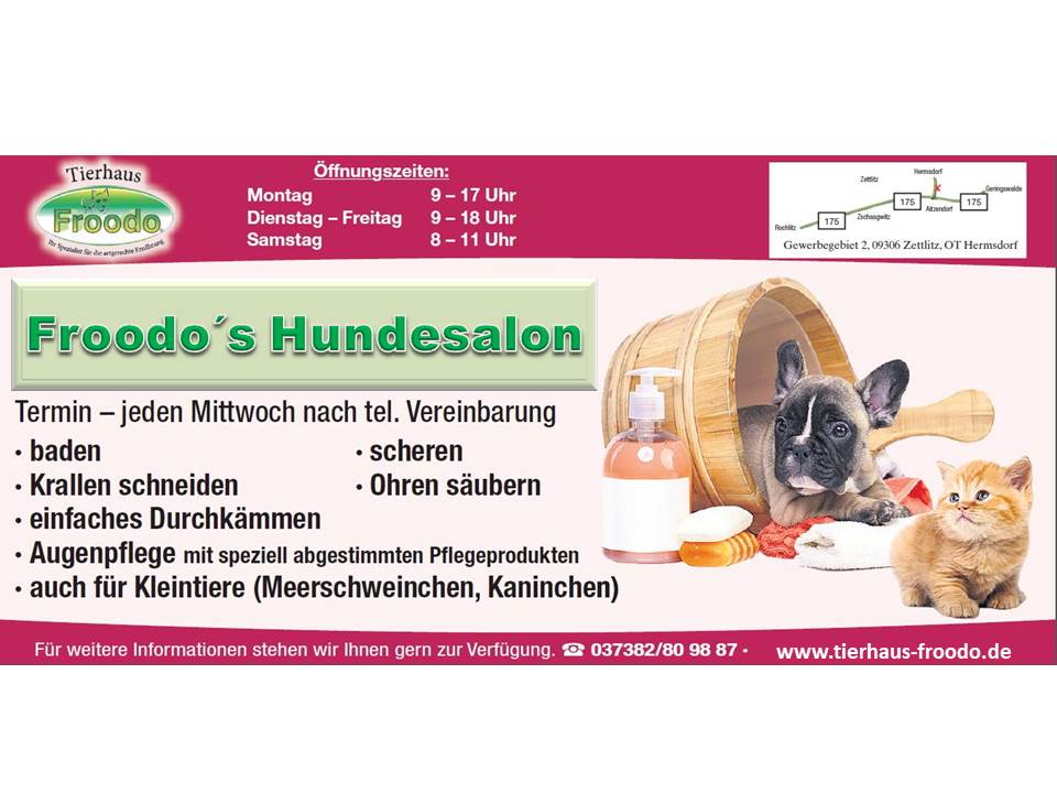 NEW´S - Tierhaus Froodo